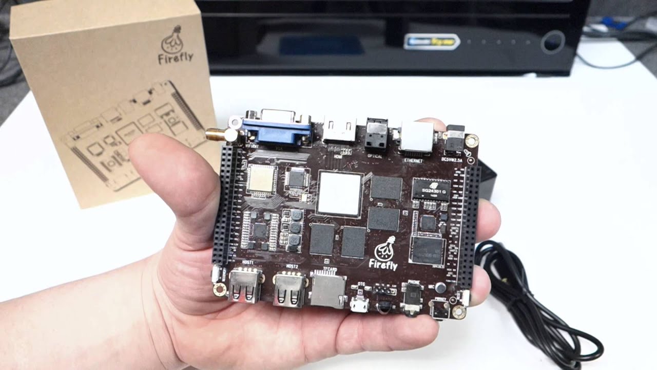Firefly RK3288 Quad Core Cortex-A17 powerful computing platform - YouTube
