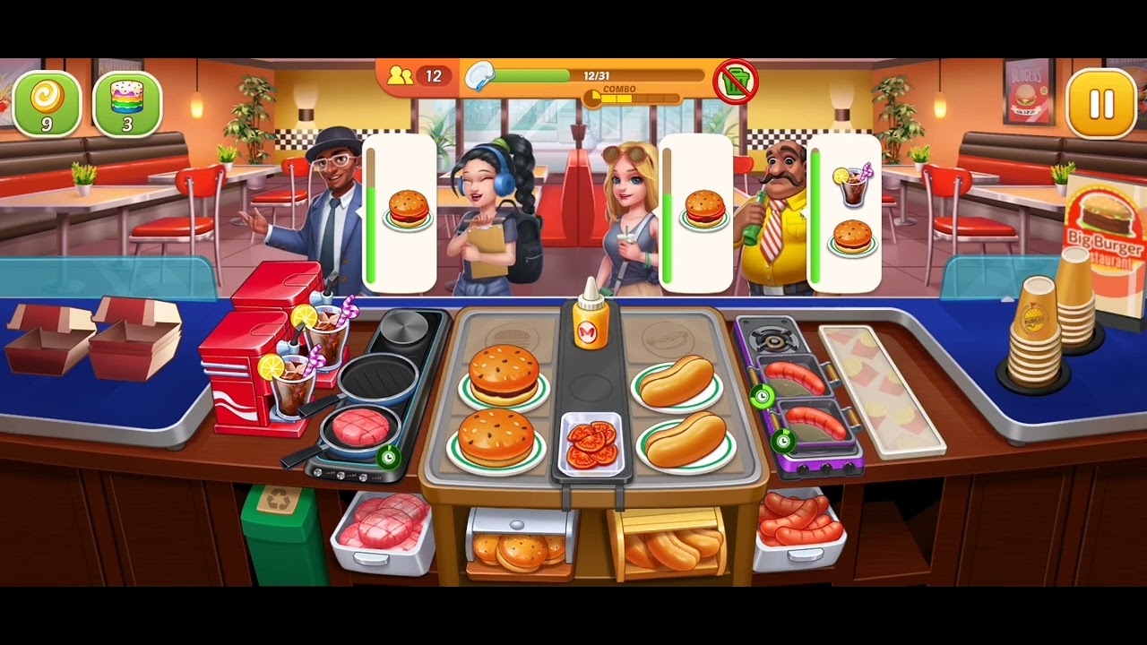 Crazy Kitchen Level 28-1 Gameplay Walkthrough Android IOS - YouTube