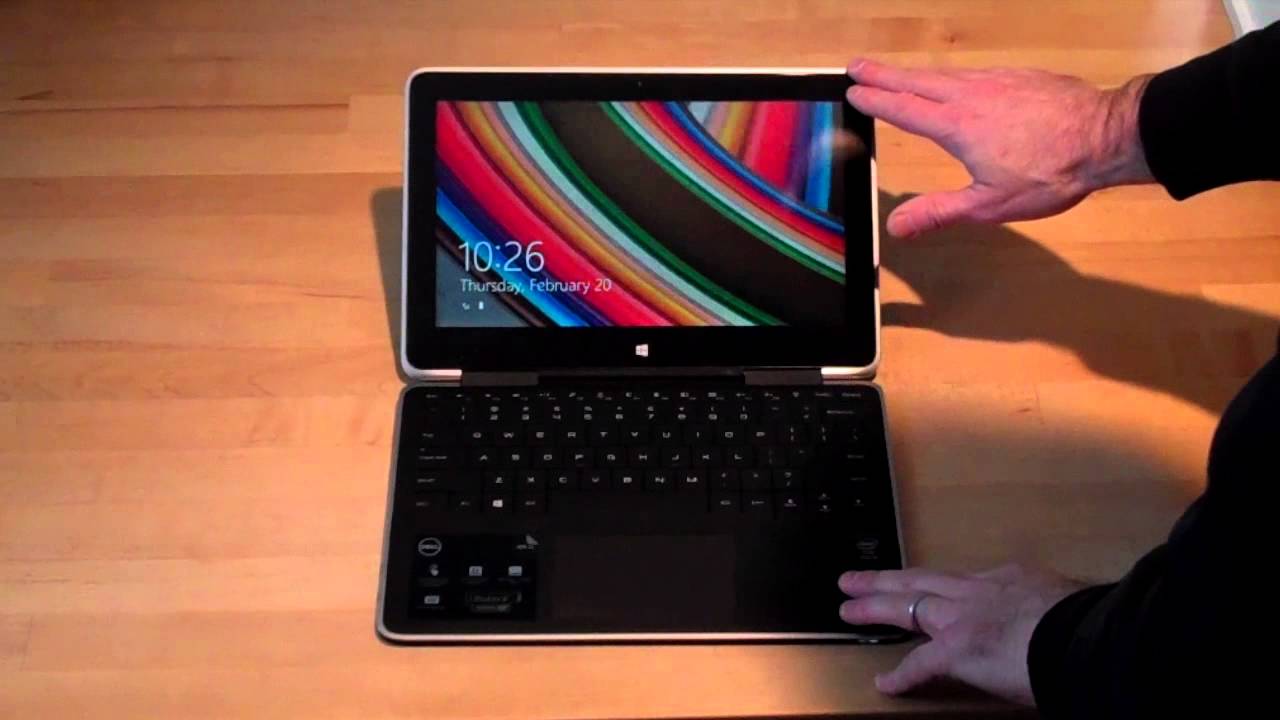 Quick Look: Dell XPS 11 Windows convertible laptop - YouTube