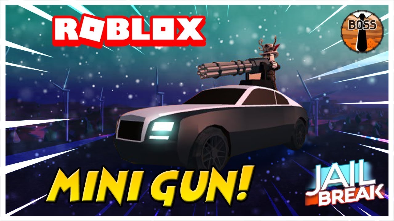 Roblox Jailbreak Live 🔴|New Car Coming soon & MINI GUN! (Boss Game Pass ...