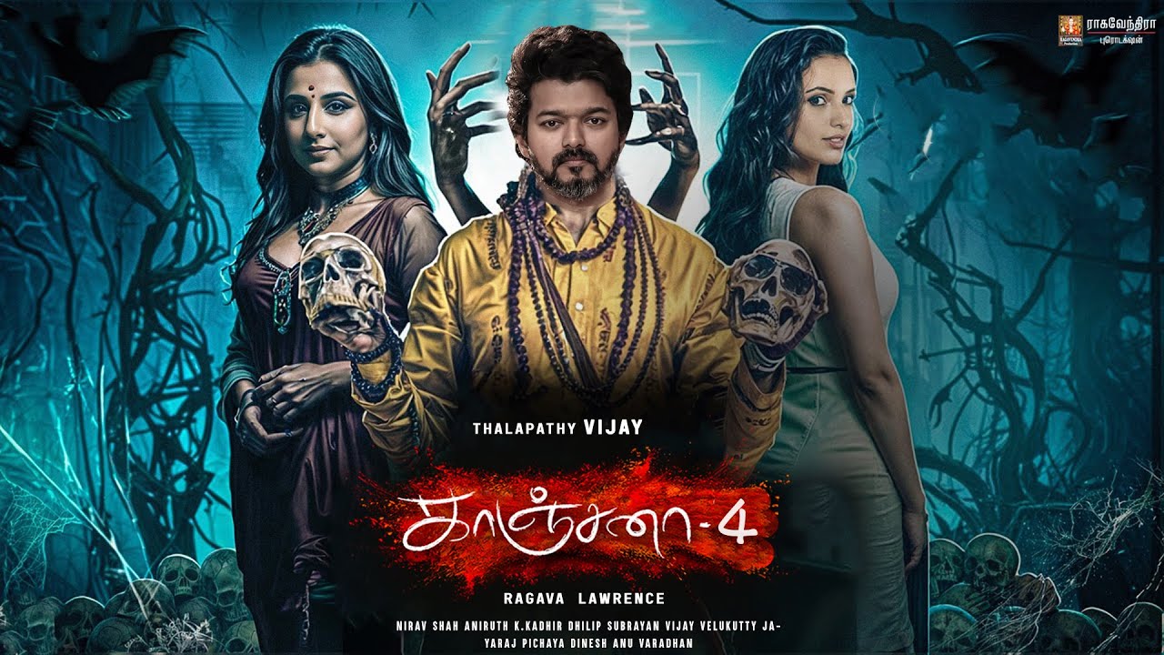 Kanchana 4 Official Trailer – Thalapathy Vijay | Raghava Lawrence ...