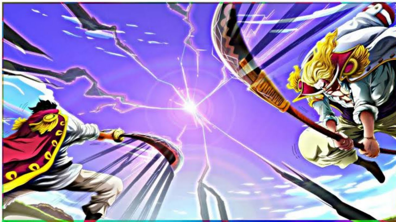 one piece gold d Roger vs whitebeard fight.[AMV] - YouTube