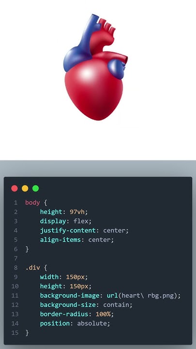 How to make a pulsate heart using HTML & CSS #coding #css #programming #css3 #1000subscriber ...