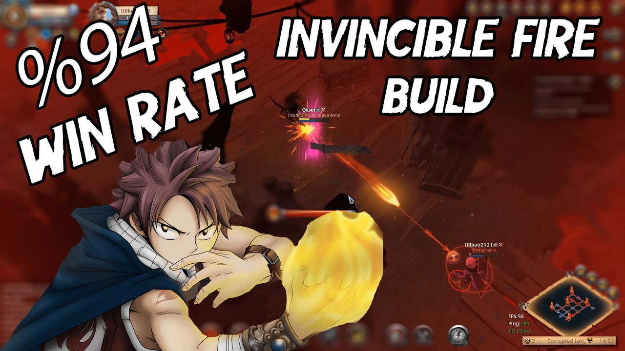 INVINCIBLE FIRE BUILD !!!! %94 WIN RATE CORRUPTED DUNGEON ( Albion ...