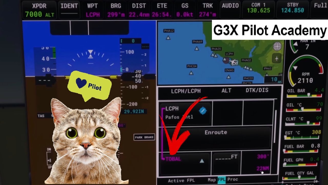 Mastering the Garmin G3X Touch 👉 Full Flight Plan Setup Tutorial | MSFS 2024/2020 - YouTube