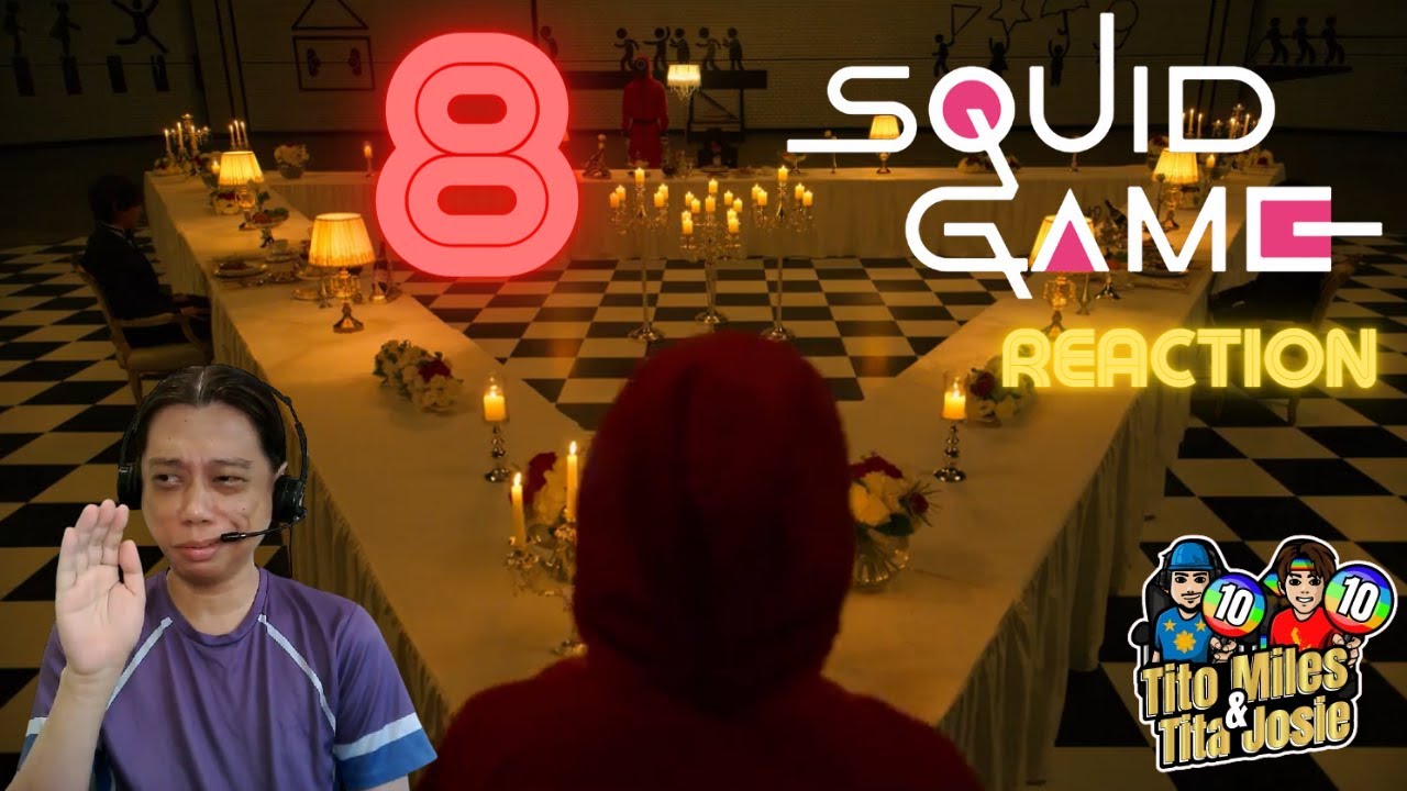 Squid Game Reaction - Episode 8 - Front Man - 오징어 게임 - YouTube