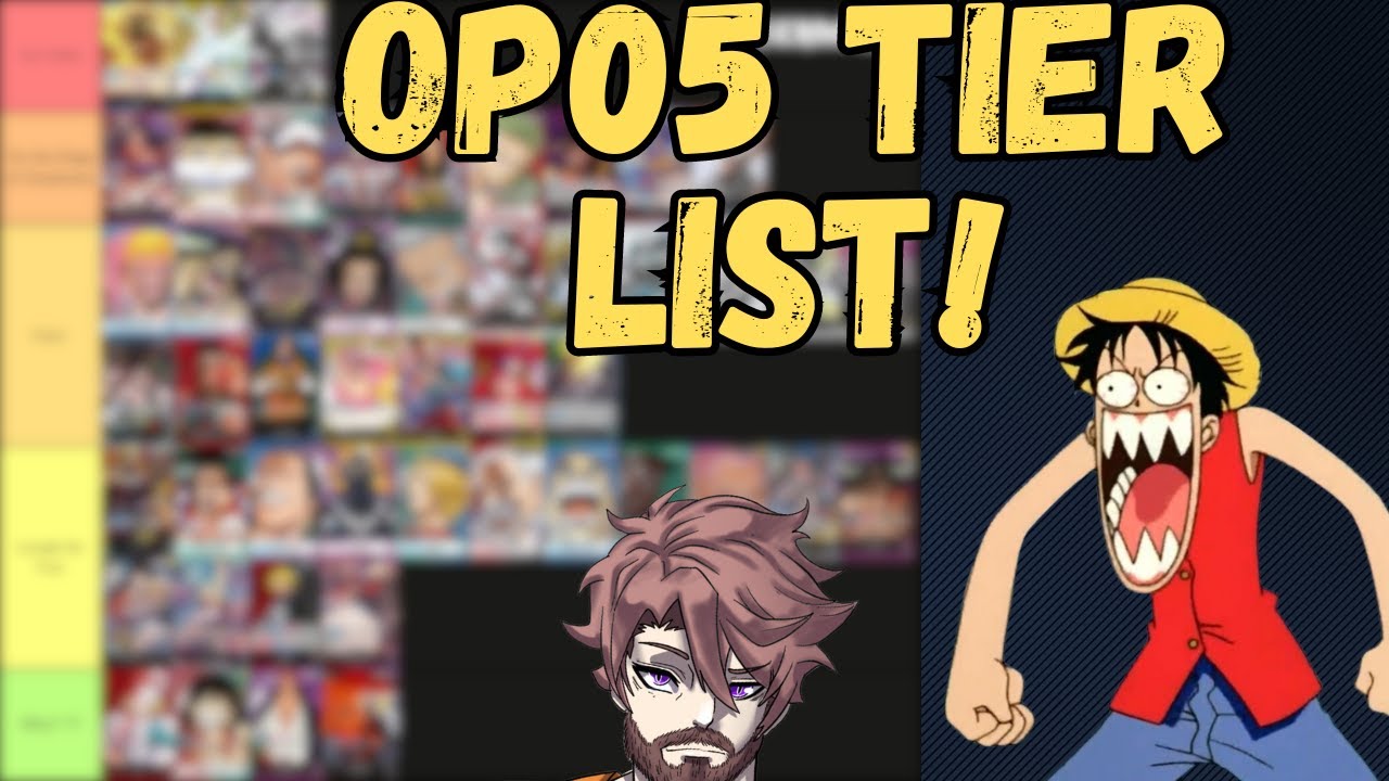 UPDATED OP05 TIER LIST! *One Piece Card Game* - YouTube
