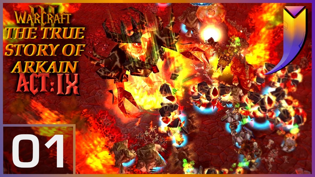 Warcraft 3: The TRUE Story of Arkain [Act 9] 01 - Menace Below - YouTube