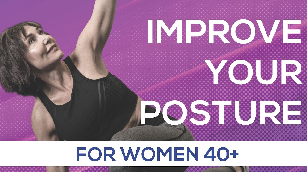 Beginner Yoga for Better Posture for Women Over 40 [IMPROVE YOUR ...