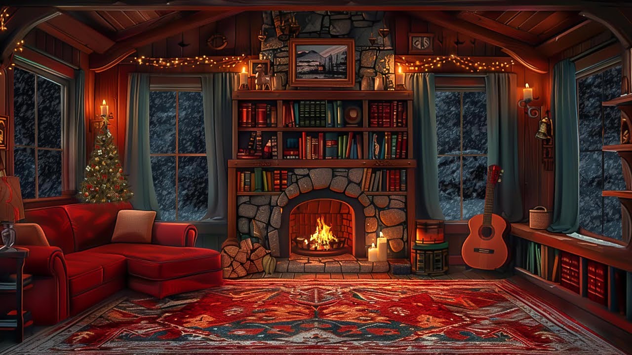 Retreat to a Cozy Cabin ️Embrace Winter Views and Fireplace Comfort to ...
