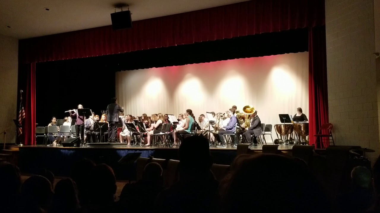 SAHS concert band 5/29/19 song 2 - YouTube