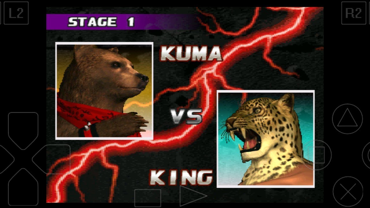 Tekken 3 Kuma gameplay video| tekken 3 kuma all player gameplay ...