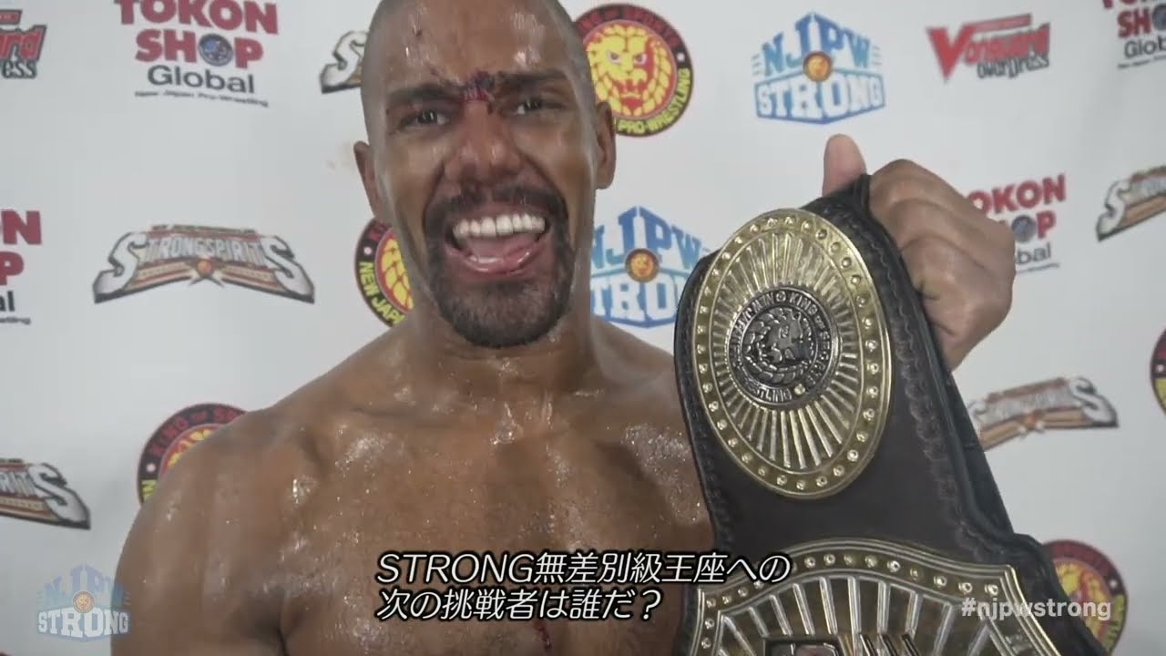 Fred Rosser is the new STRONG Champion! | STRONG backstage - YouTube