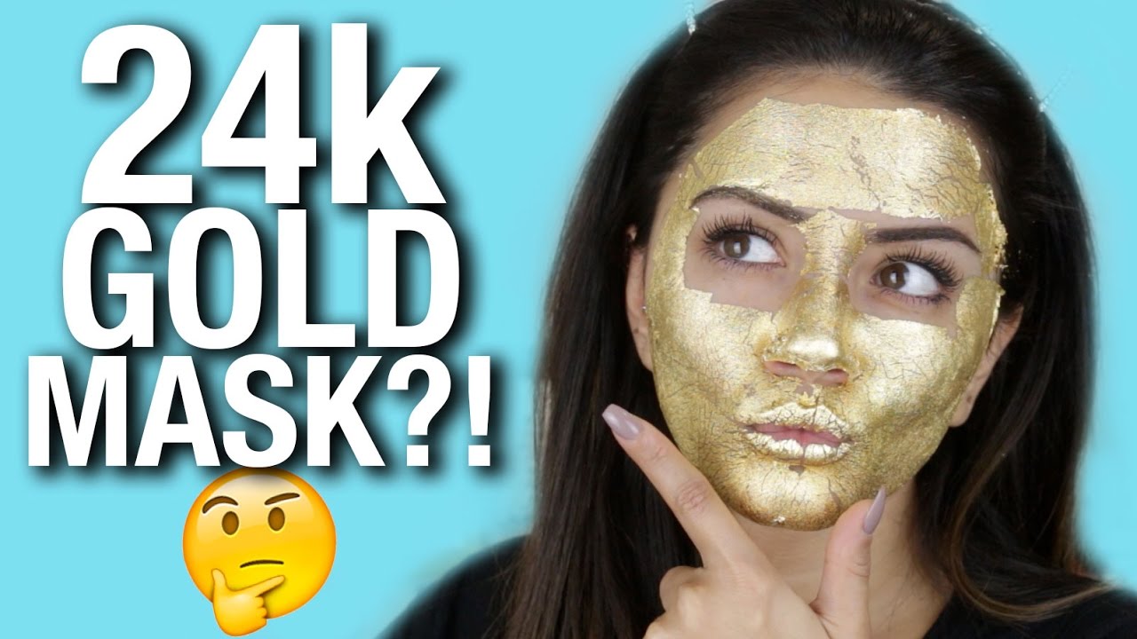 24K GOLD MASK FAIL?! 🤔 - YouTube