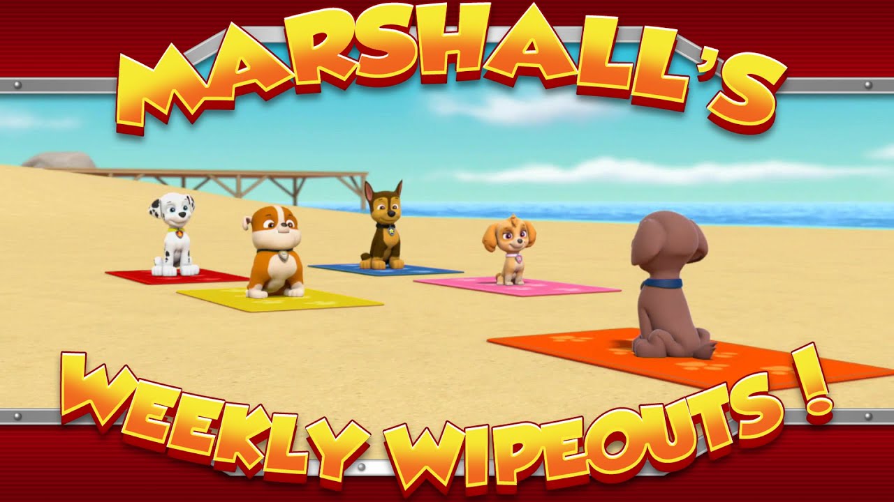 Marshall's Weekly Wipeouts! #242 - (Season 5 - Sea Patrol: Pups Save a ...
