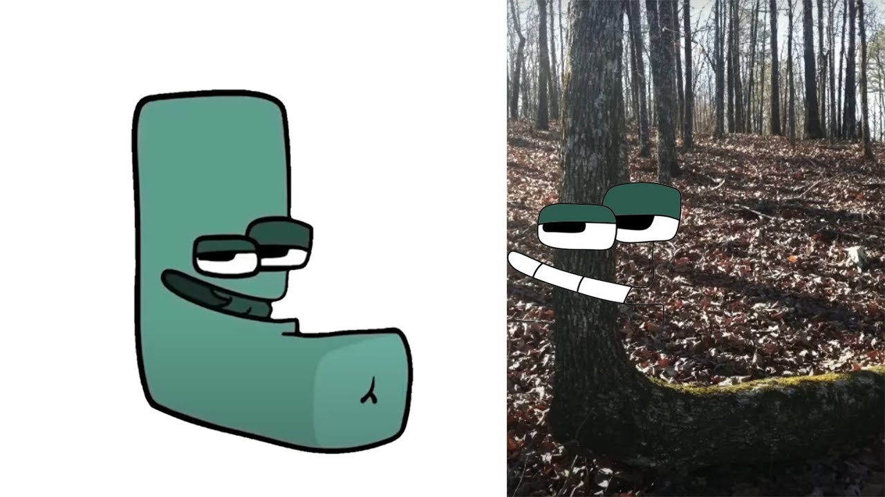 Alphabet Lore but in REAL LIFE L - YouTube