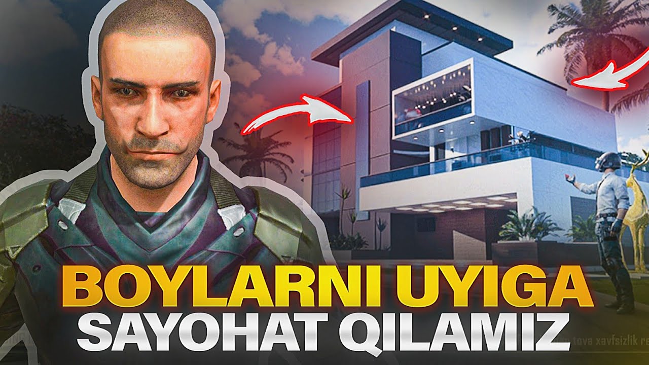 BOYLAR UYIGA SAYOHAT QILAMIZ🤑 / PUBGDAGI ENG CHIROYLI UYLAR🤯 / PUBG ...