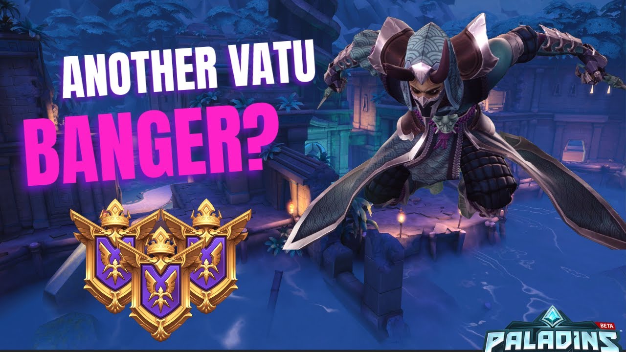 CARRYING? PALADINS VATU RANKED GAMEPLAY - YouTube