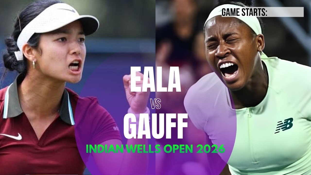Alexandra Eala vs Coco Gauff | Indian Wells 2026 | LIVE Trailer ...