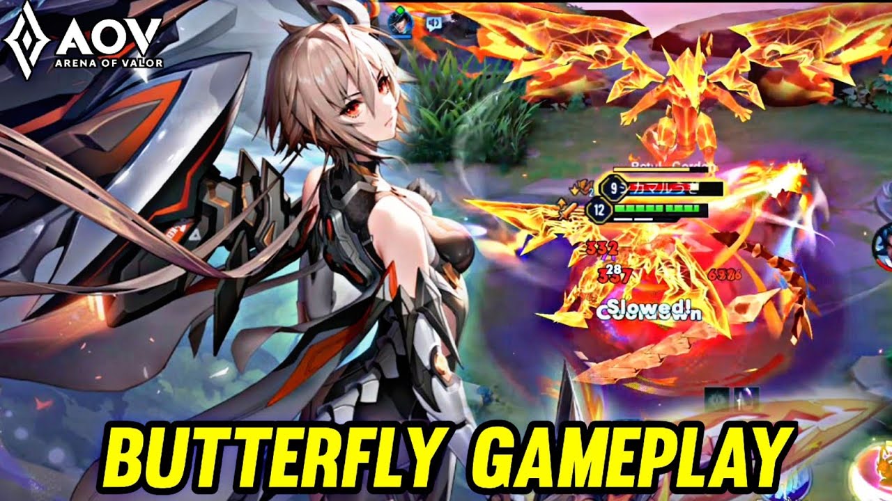AOV : BUTTERFLY GAMEPLAY | IN JUNGLE - ARENA OF VALOR LIÊNQUÂNMOBILE ...