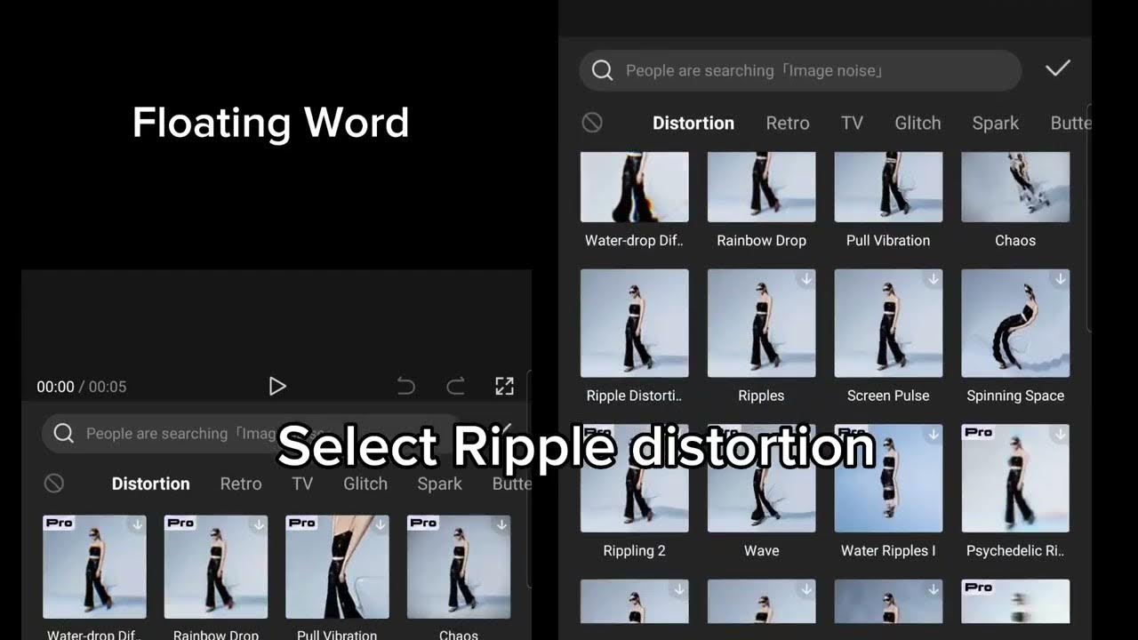 How To Make Floating Words (CAPCUT Tutorial) - YouTube