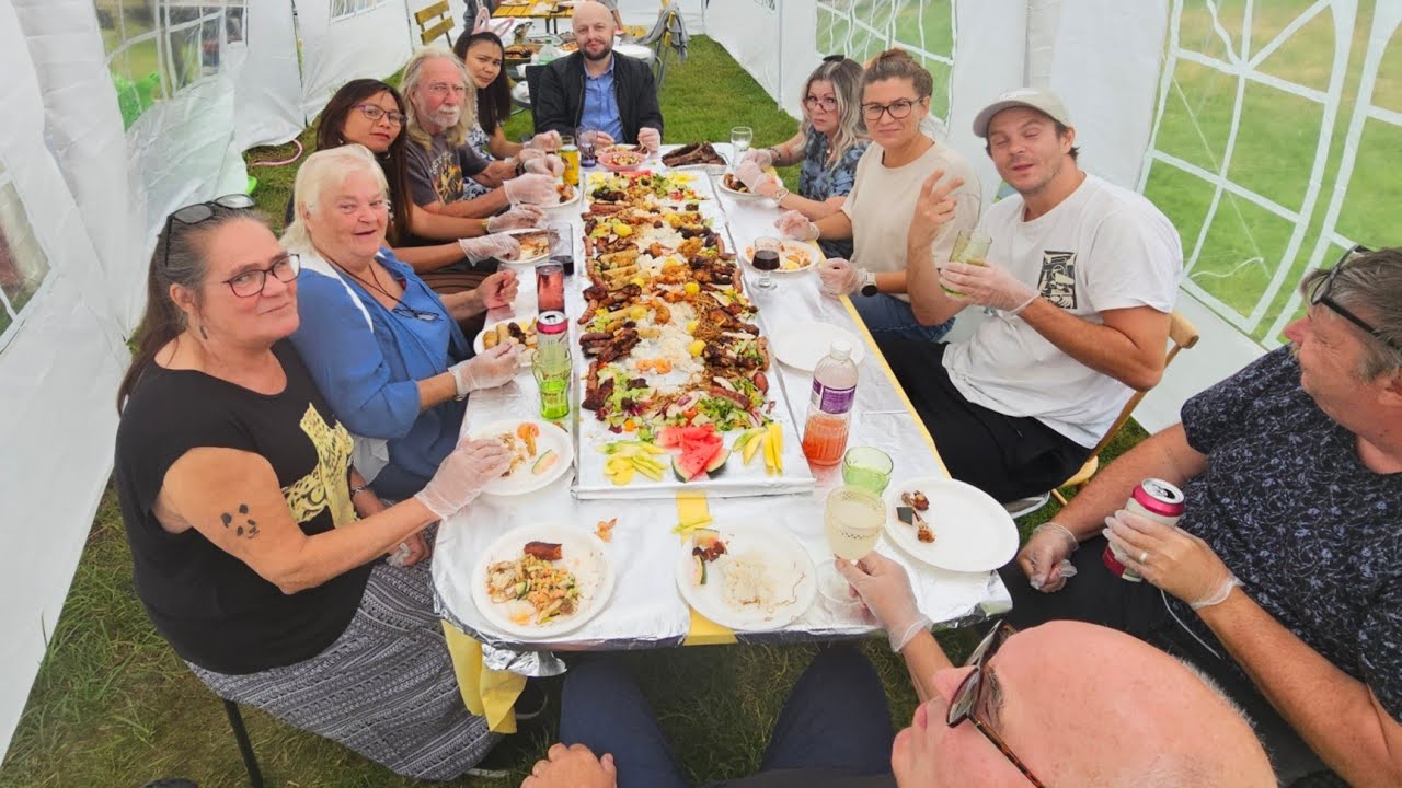 My Swedish Family trying BOODLE FIGHT for the first time sobrang busog ...