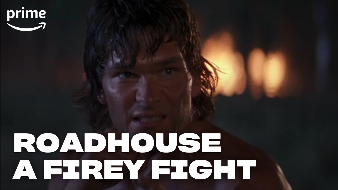 A Firey Fight | Roadhouse (1989) | Prime Video - YouTube