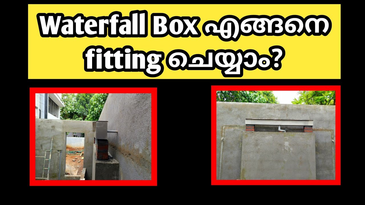 Length type Waterfall box Fitting full video #waterfall - YouTube