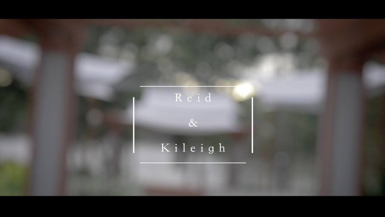 Kileigh & Reid Danielson Wedding - YouTube