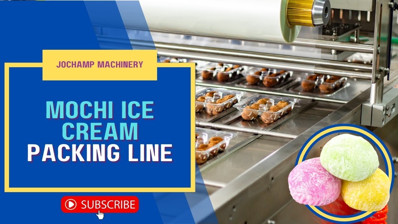 Food Factory Daifuku Mass Production I Fully Auto Mochi Ice Cream ...