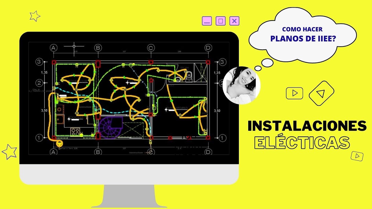 COMO HACER UN PLANO DE INSTALACIONES ELECTRICAS? /IIEE - YouTube