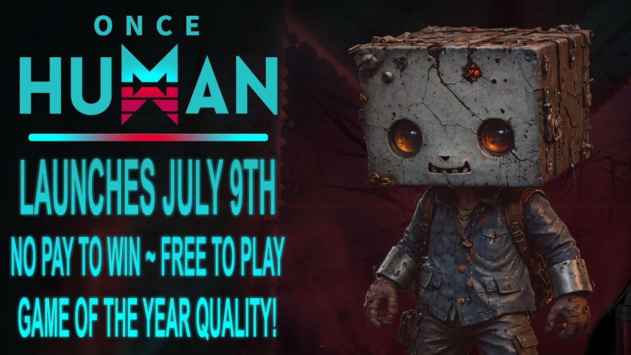 Once Human | Play for free on July 9 PDT *NO PAY TO WIN* *FREE TO PLAY ...