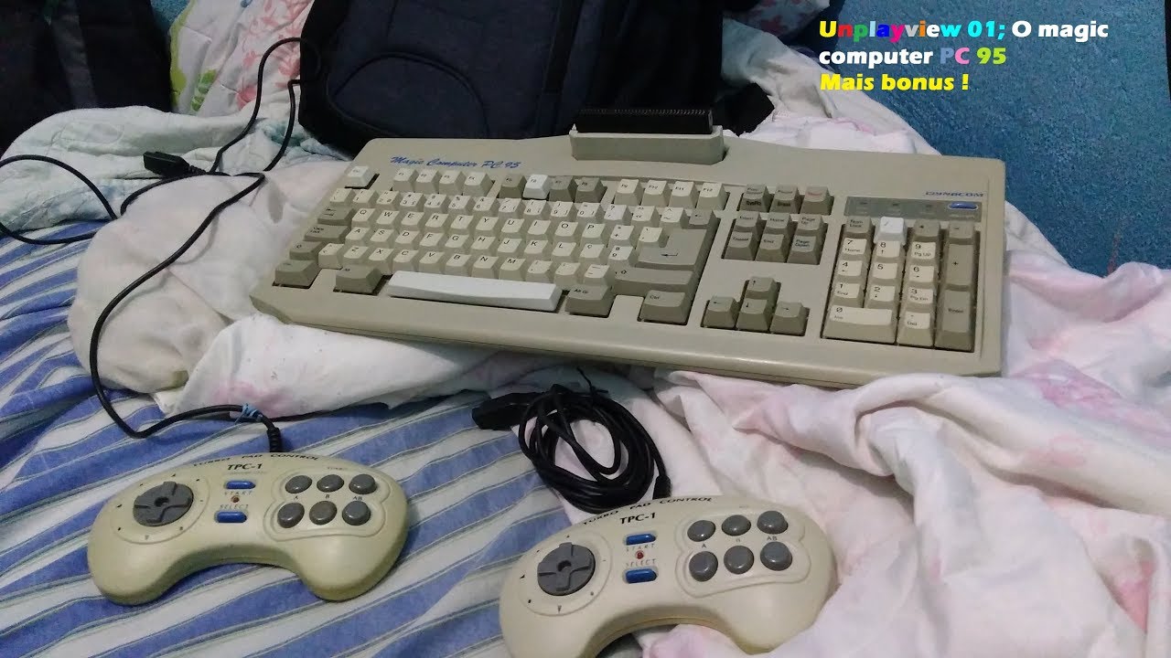 Unplay Review. O computador domestico: Magic computer pc 95 - YouTube