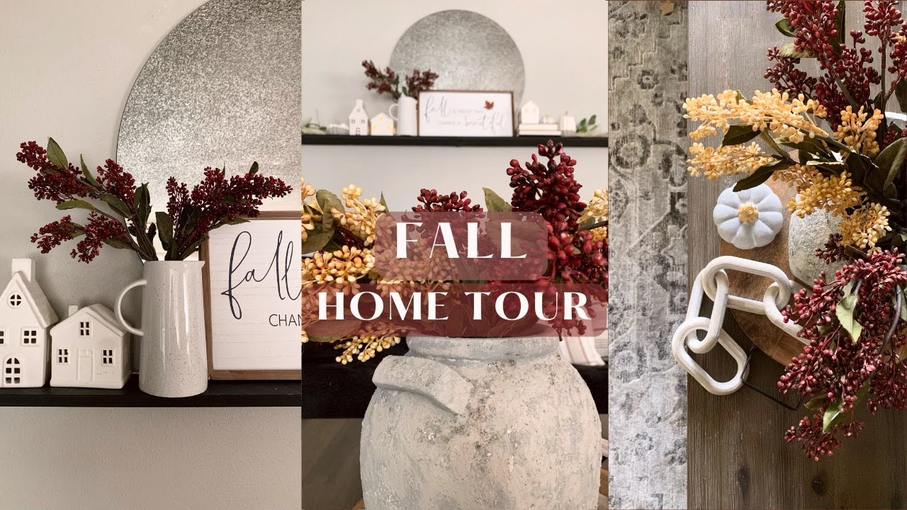 2022 COZY FALL HOME TOUR 🍂| FALL DECOR 2022 - YouTube