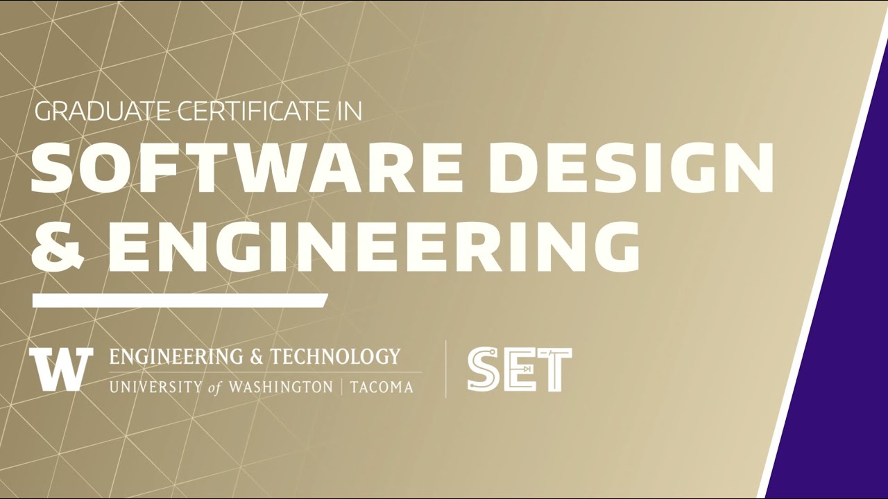 Graduate Certificate in Software Design & Engineering - UW Tacoma - YouTube