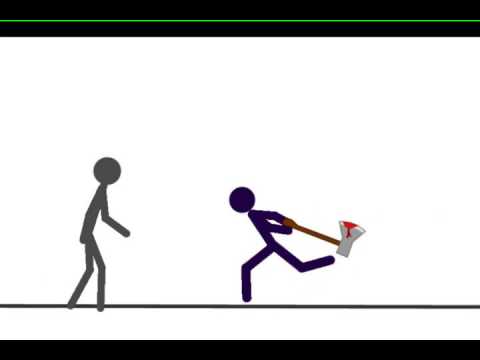 14 second stickman fight
