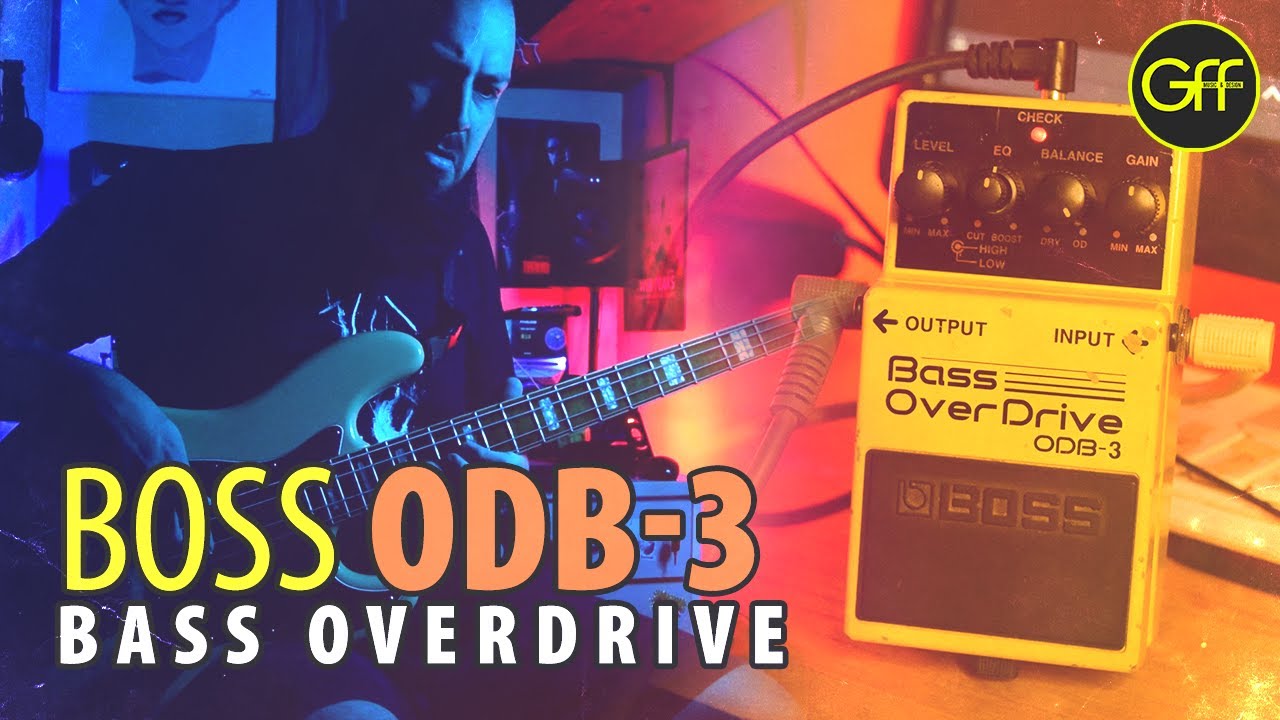 Boss BASS OverDrive ODB3 - Un clásico para distorsionar nuestro bajo ...