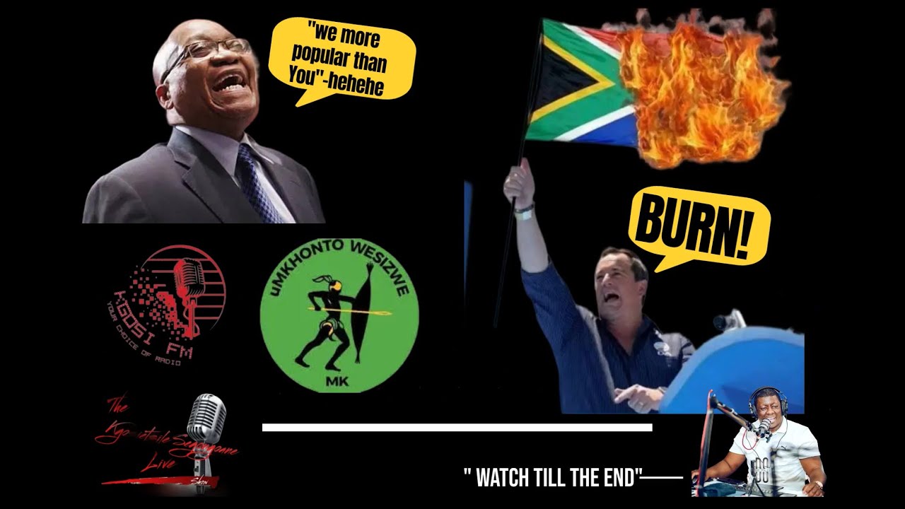 Episode 258 What makes Jacob Zuma & MKP so popular, DA flag burning ...