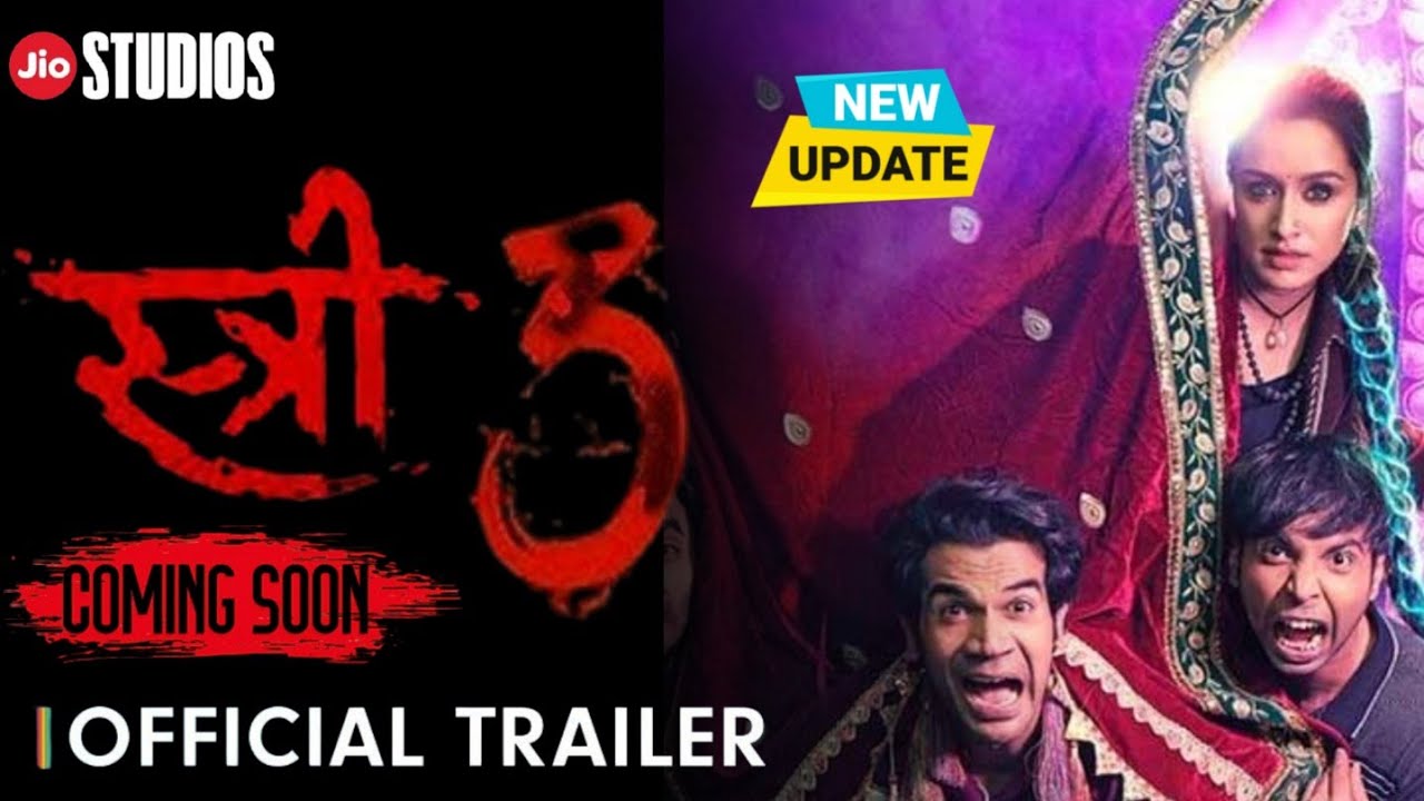 Stree 3 | Official Trailer | Rajkumar R, Shraddha K | Stree 3 Movie ...