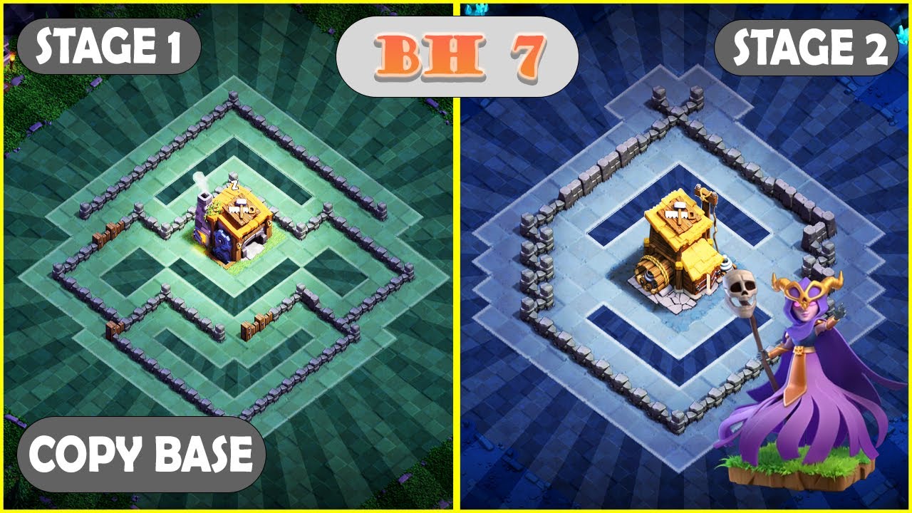 New Best BH7 Base (2 Stage) | Builder Hall 7 Base COPY Link (After ...