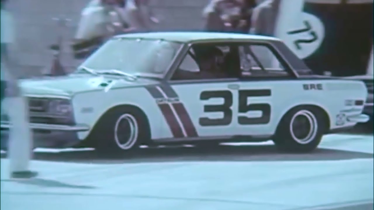 Trans Am Datsun Footage from Watkins Glen in 1971 (Vintage TA Racing ...