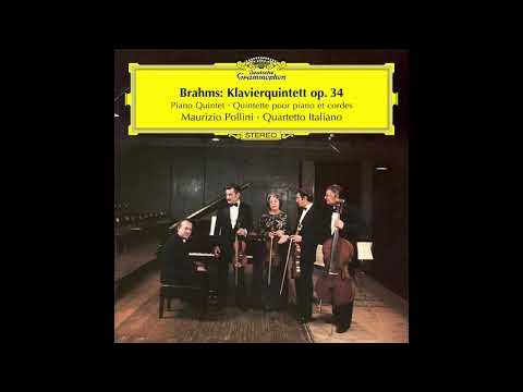 Johannes Brahms — Piano Quintet in F minor — Maurizio Pollini, Quartetto Italiano, 1980 [24/96 ...