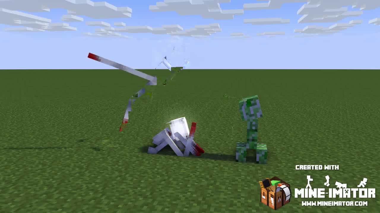 first scp animation on mine imator - YouTube