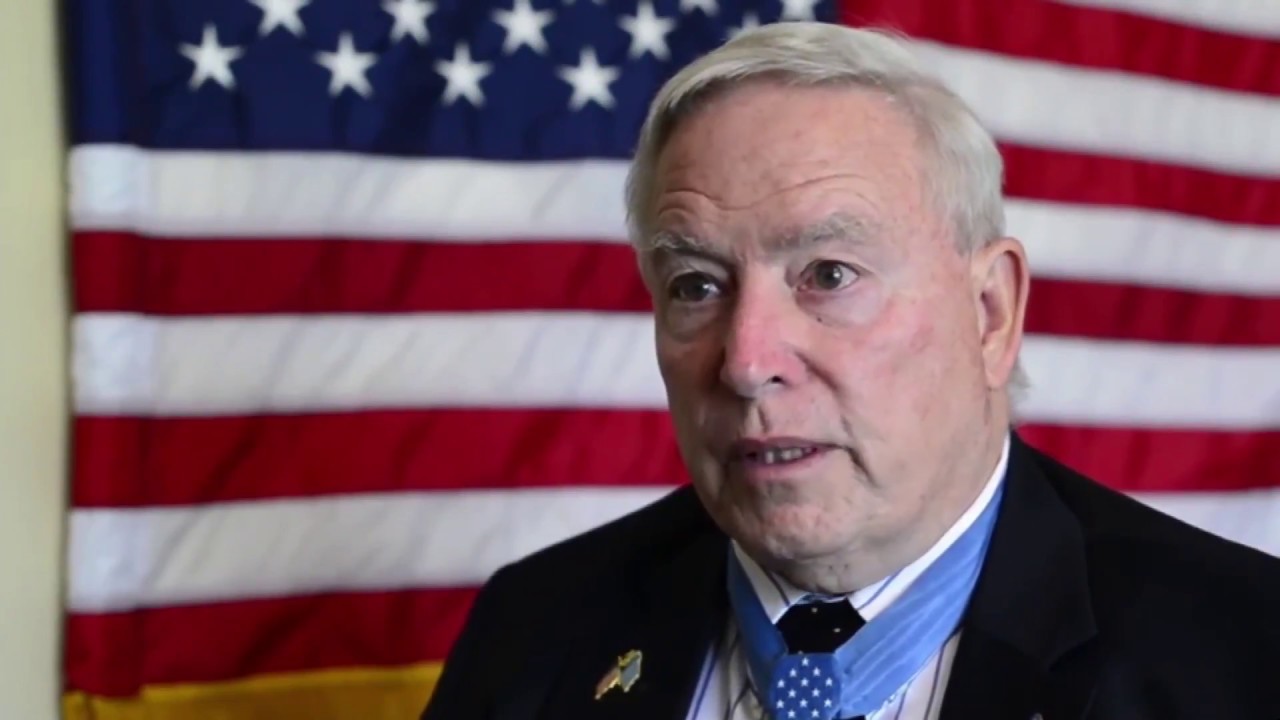 Medal Of Honor recipient Donald Ballard addresses the 2017 American ...