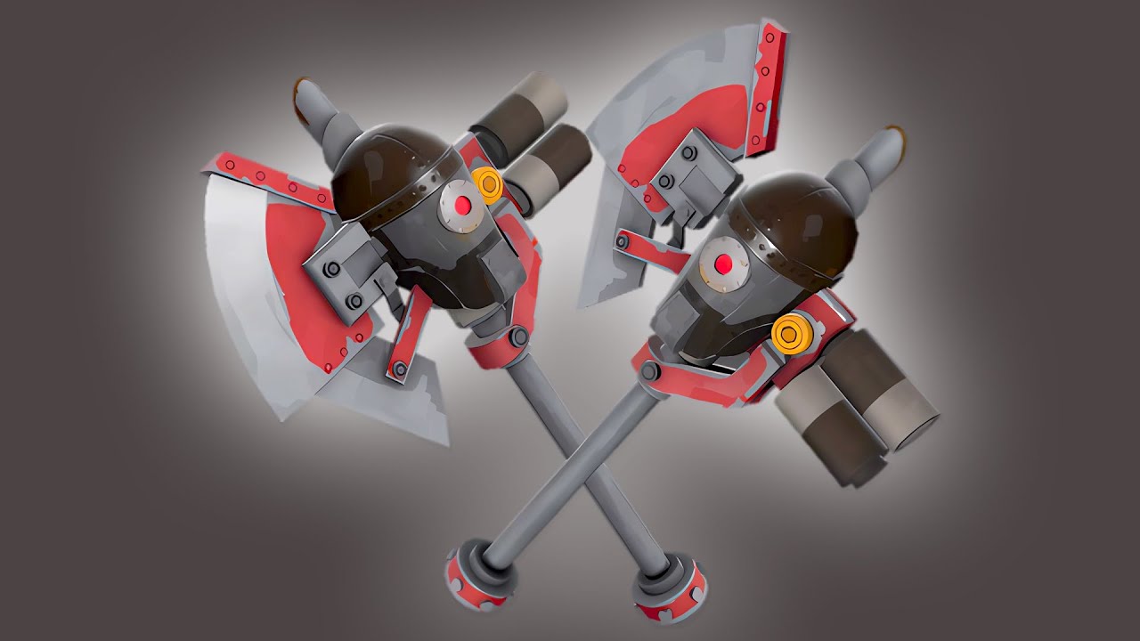 TF2 Demoman Mechanic Axes - YouTube
