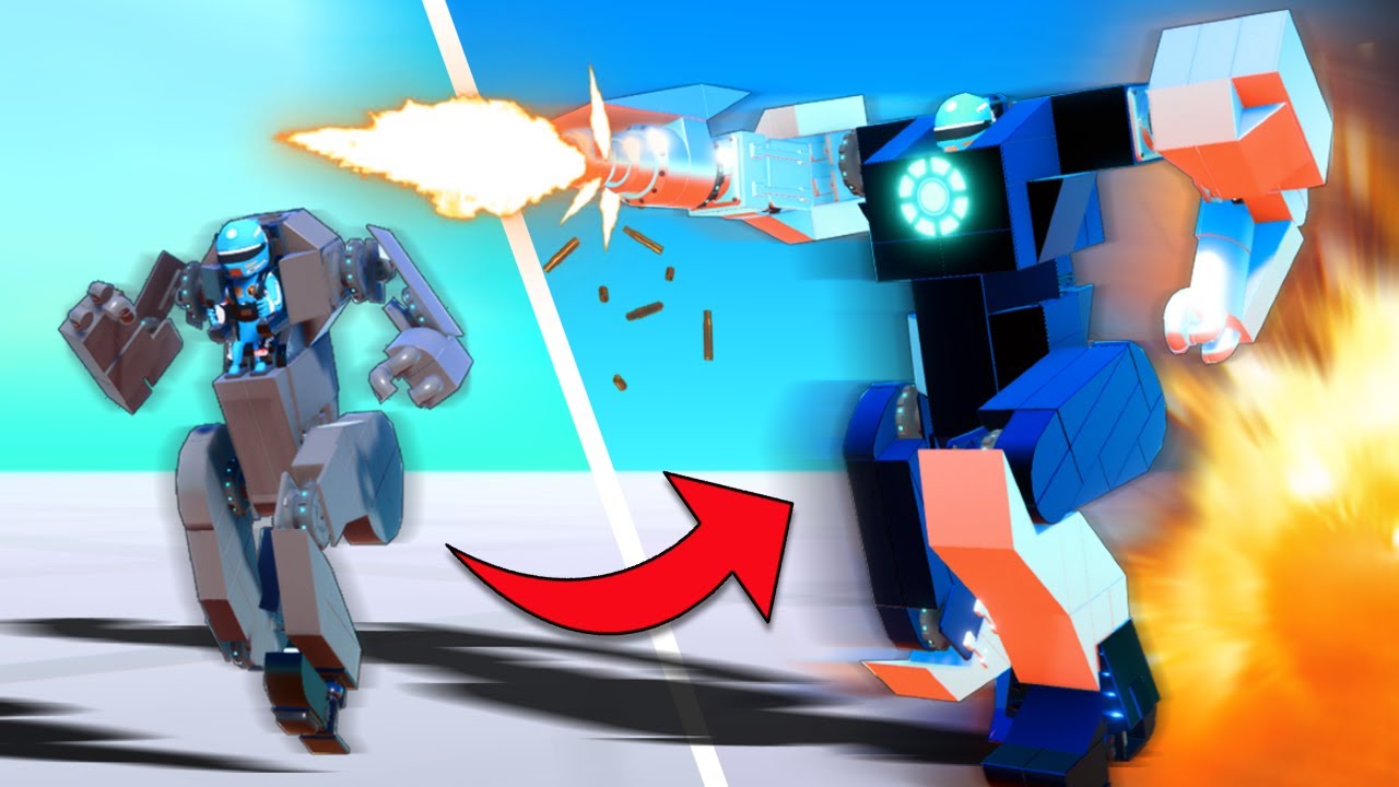 We UPGRADED And Weaponized These Mechs For BATTLE! - YouTube