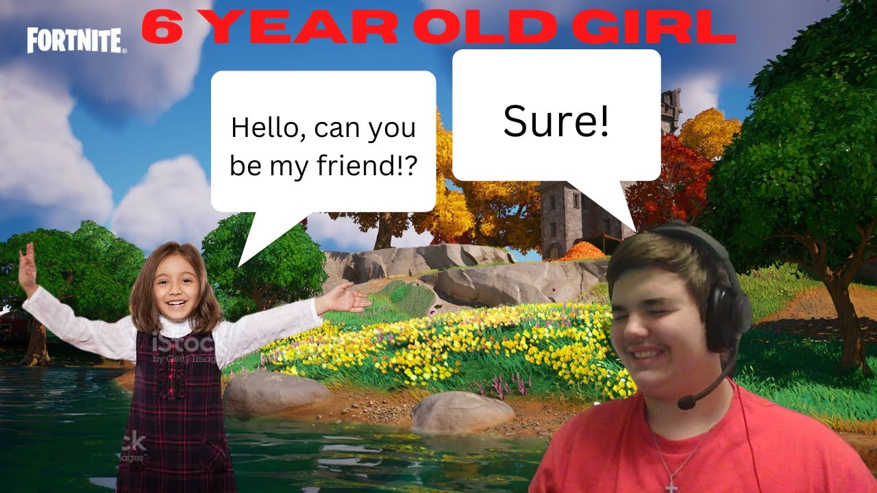 Befriending a 6 YEAR OLD KID in FORTNITE!! (Very Funny!) - YouTube