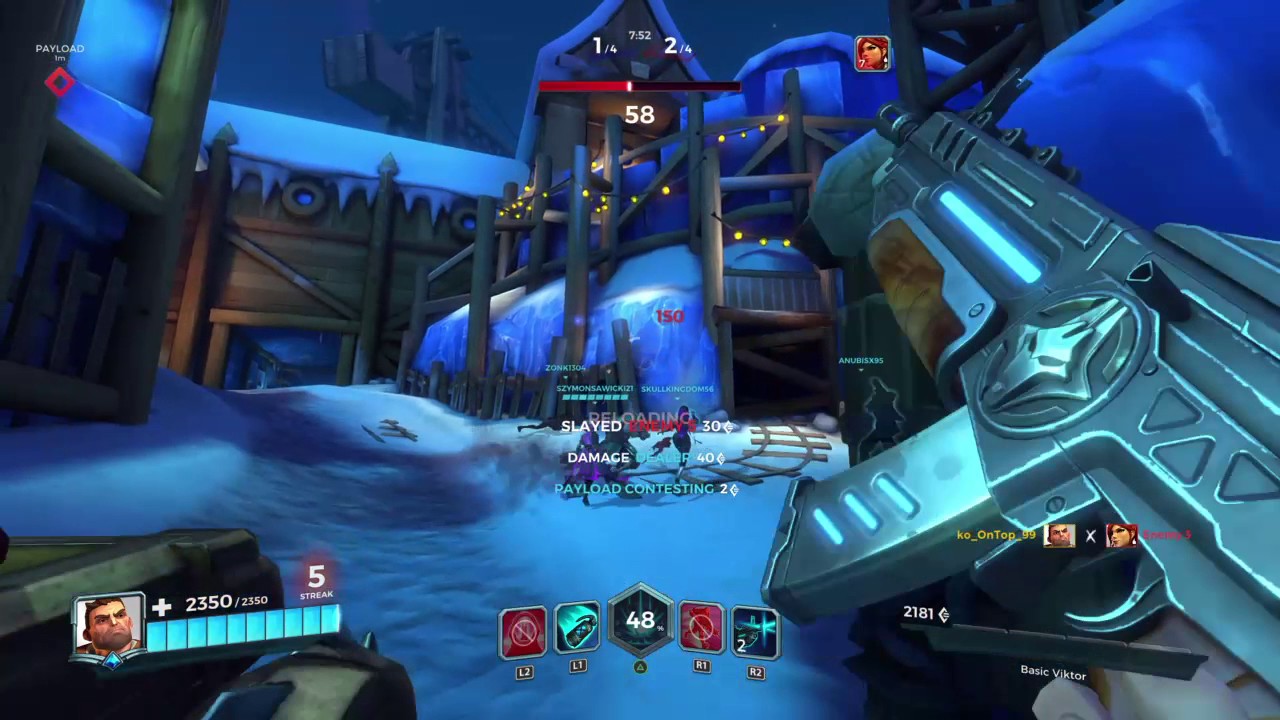 Paladins ps4 beta gameplay (victor) - YouTube