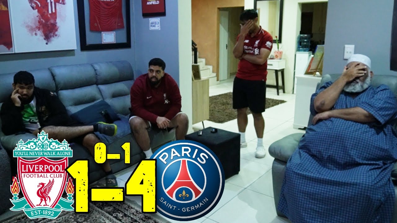 LIVERPOOL vs PSG (0-1) [1-4 on Pens] LIVE FAN REACTION!! WE WERE ...