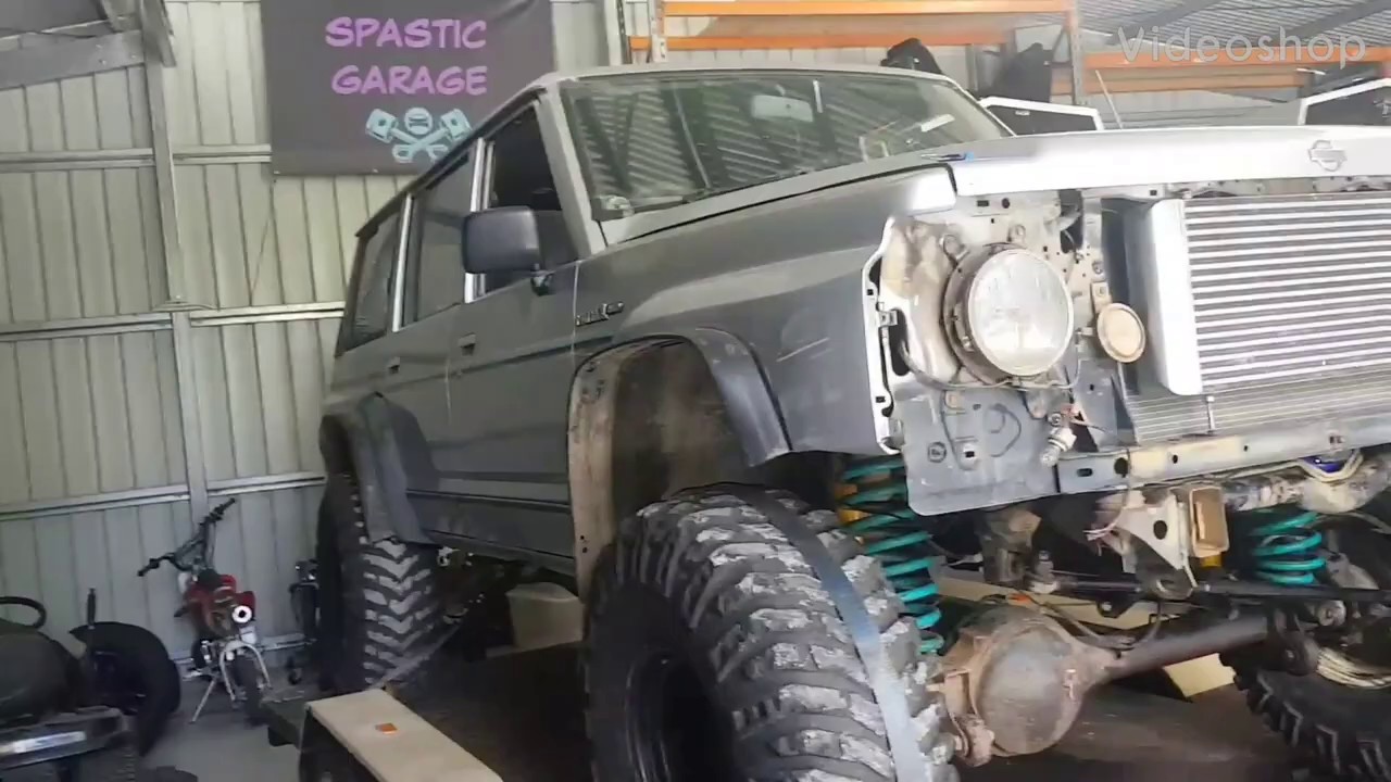 turbo rb30 patrol build - YouTube